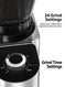 Aromaster Burr Coffee Grinder,Electric Coffee Bean Grinder with 24 Gri – aromaster-shop